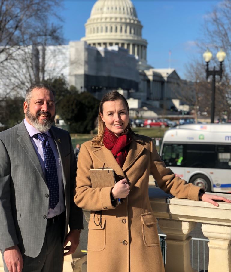 Jim Inglis and Bethany Erb of the Pheasants Forever / Quail Forever ...
